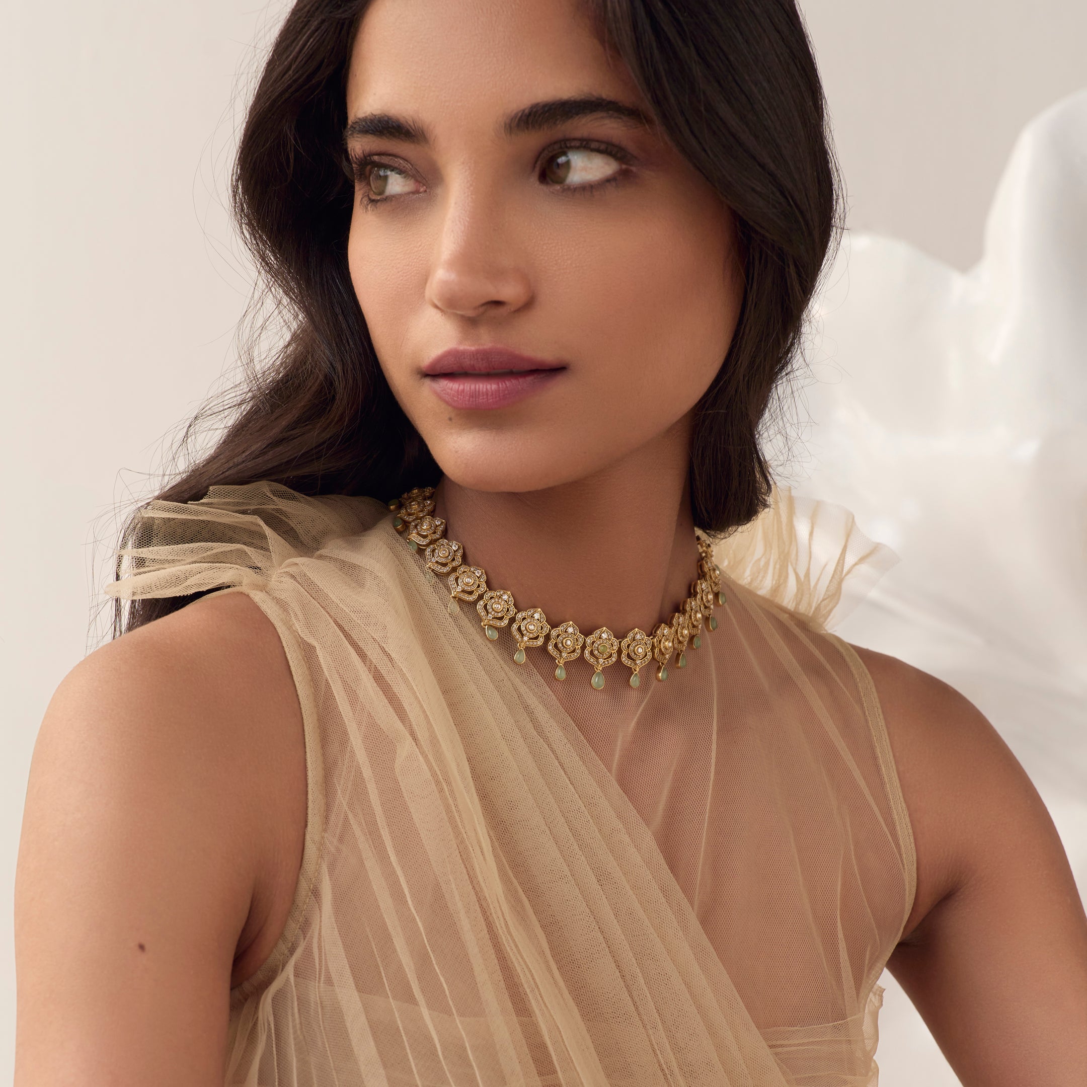 Mehr Dainty Necklace by Suneet Varma – Aulerth