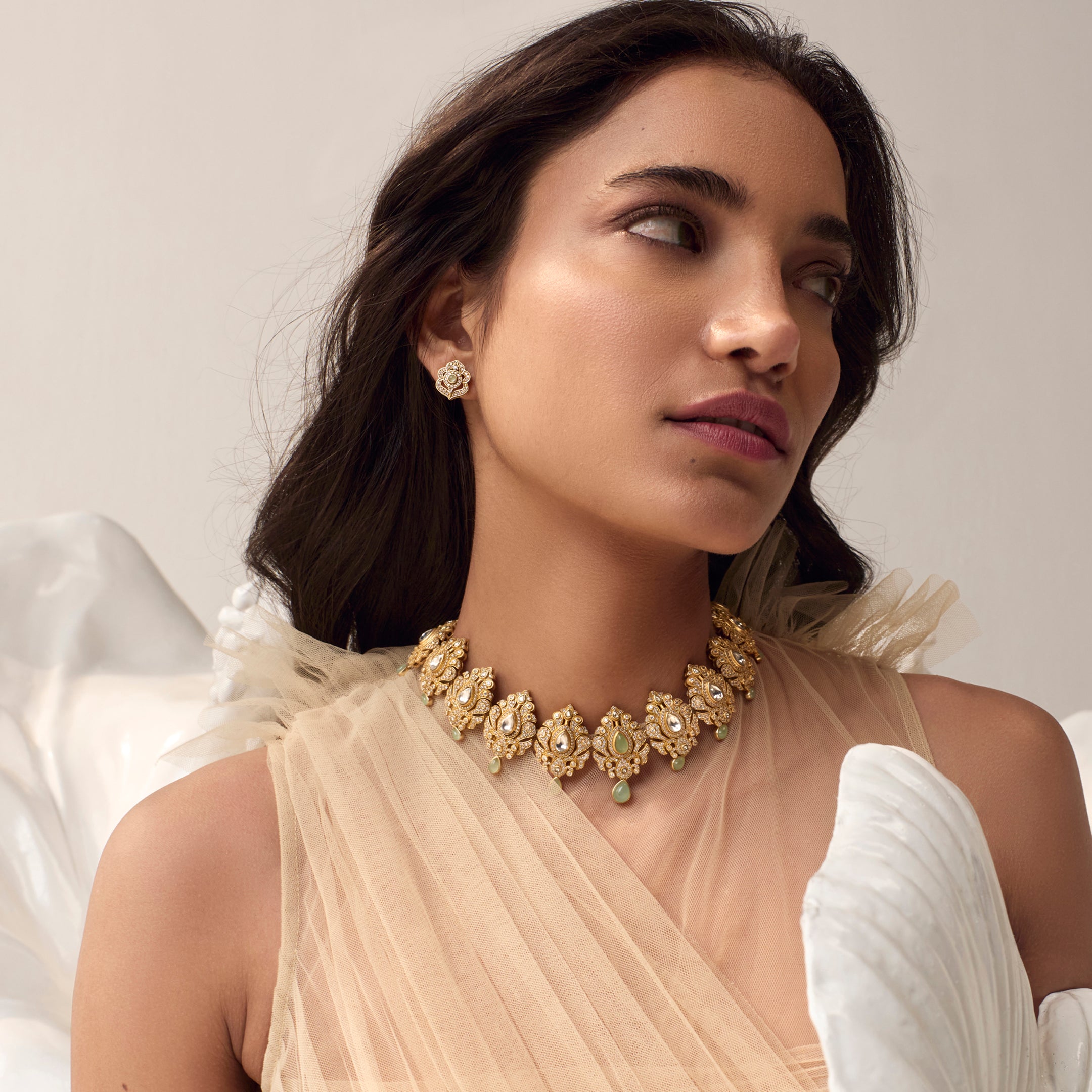 Mehr Iconic Necklace by Suneet Varma – Aulerth